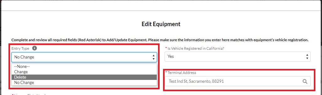 Transportation Carrier Portal