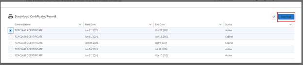 Transportation Carrier Portal