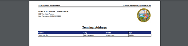 Transportation Carrier Portal